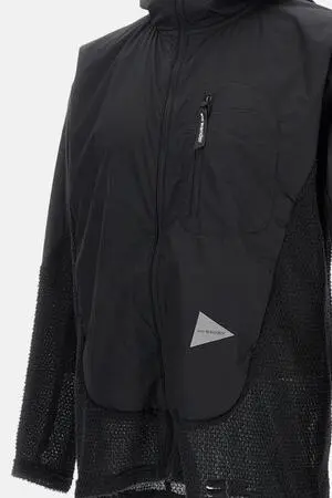AND WANDER Alpha Direct Blazer - Nero