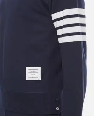 Thom Browne Classic Loopback Sweatshirt - Blue