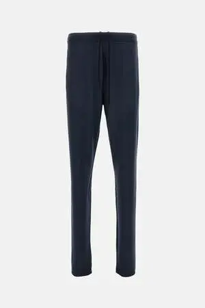 RIER Pantaloni Jogging In Lana - Nero