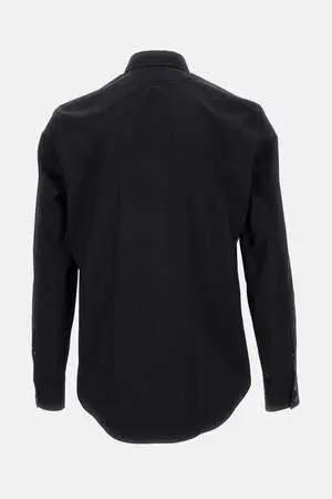 Alexander McQueen Shirt With Silver Buckle - Black