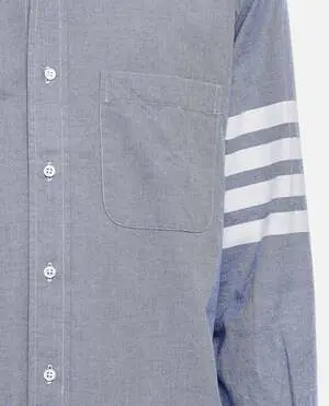 Thom Browne Classic Cotton Shirt With Stripes