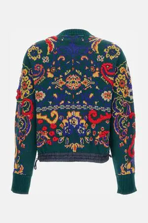 Sacai Floral Jacquard Pullover
