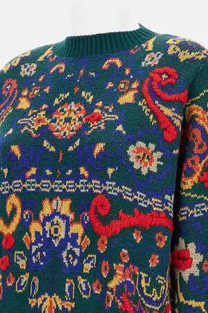 Sacai Floral Jacquard Pullover