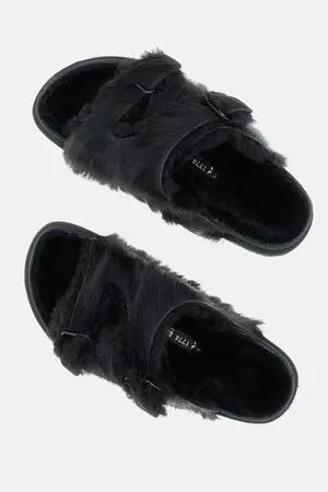 BIRKENSTOCK Becomes Berlin Zürich Pony Shearling 1774 - Nero