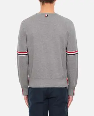 Thom Browne Milano Stitch Crewneck Sweater - Grigio
