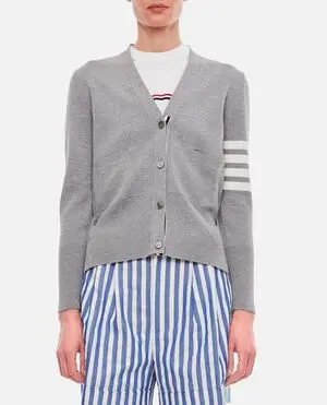 Thom Browne V Neck Knitwear For Women