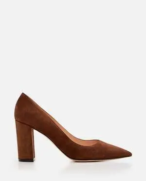 GIANVITO ROSSI Piper 85 Suede Pumps