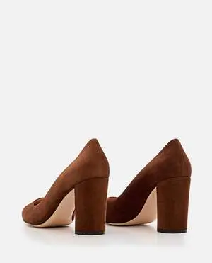 GIANVITO ROSSI Piper 85 Suede Pumps