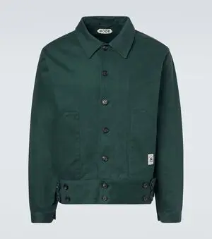 BODE Knolly Brook Cotton Twill Jacket - Green
