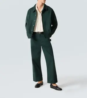 BODE Knolly Brook Cotton Twill Jacket - Green