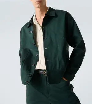 BODE Knolly Brook Cotton Twill Jacket - Green