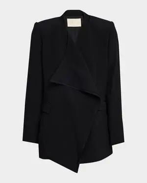 Ulla Johnson Elea Draped Front Jacket