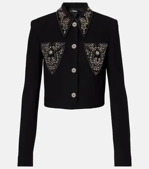 Versace Studded Jackets For Women