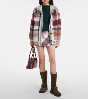 Missoni Zigzag Wool And Cotton-blend Miniskirt - Multicoloured
