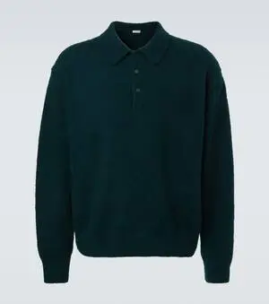 A.PRESSE Cashmere Polo Sweater