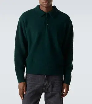 A.PRESSE Cashmere Polo Sweater