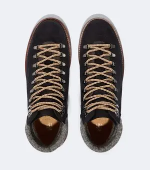 Brunello Cucinelli Suede Lace-up Boots - Blue