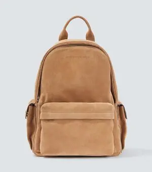 Brunello Cucinelli Suede Backpack - Brown
