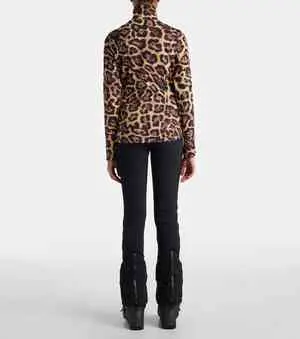 Goldbergh Leona Leopard-print Ski Top - Multicoloured