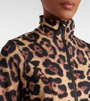 Goldbergh Leona Leopard-print Ski Top - Multicoloured