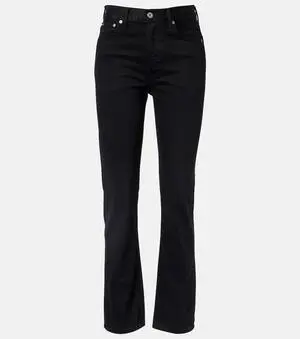Citizens Of Humanity Blaine High-rise Straight Jeans - Black