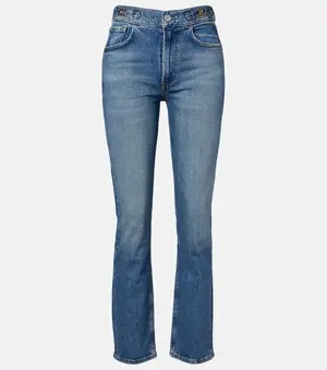 Citizens Of Humanity Blaine High-rise Straight Jeans - Blue