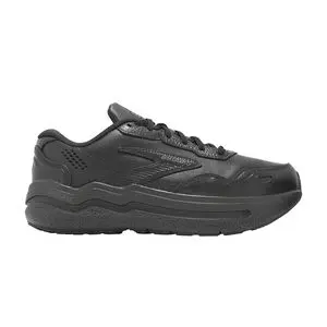 Brooks Ghost Max Leather 2e Wide - Black
