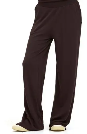 THREADS 4 THOUGHT Esmeralda Feather Wide Leg Trousers