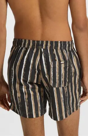 BOSS Printed Swim Trunks