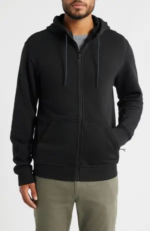 FREE FLY Northcoast Zip-up Hoodie - Black