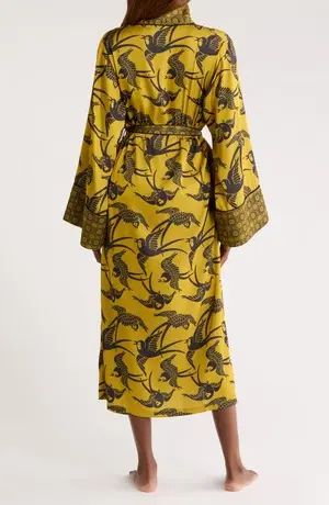 KILO BRAVA Print Maxi Robe