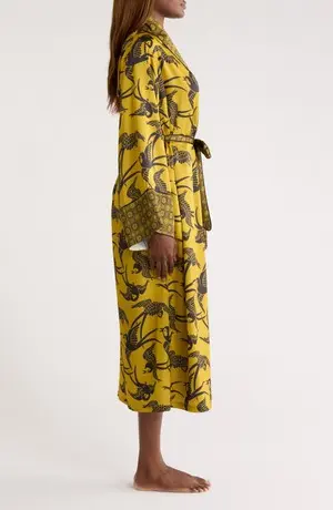 KILO BRAVA Print Maxi Robe