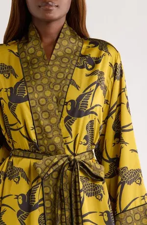 KILO BRAVA Print Maxi Robe