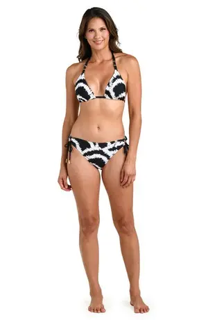 La Blanca Shadows Halter Bikini Top