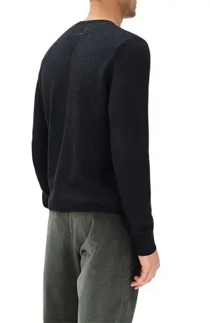 Rag & Bone Gregory Crewneck Sweater - Black