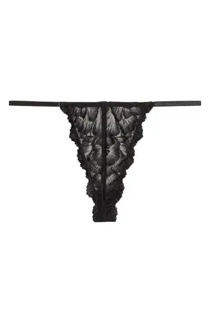 KILO BRAVA Lace G-string - Black