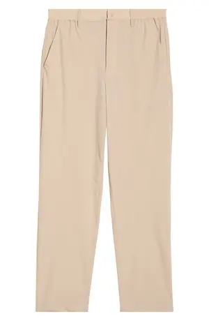 QUIET GOLF Nylon Golf Pants - Tan