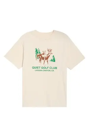 QUIET GOLF Laguna Canyon Graphic T-shirt