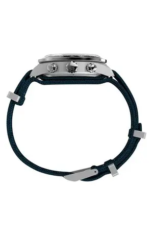 Timex® Waterbury Heritage Chronograph Strap Watch - Blue