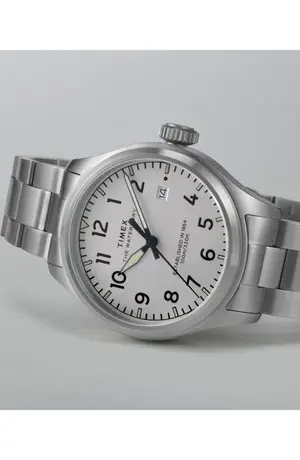 TIMEX® Waterbury Ace Bracelet Strap Watch