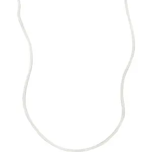 MADE BY MARY Thin Hera Chain Necklace - Silver