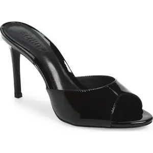 Schutz Cloe Slide Sandal - Black