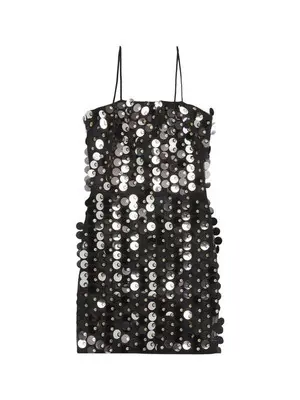 THEME Davie Disco Sequin Dress