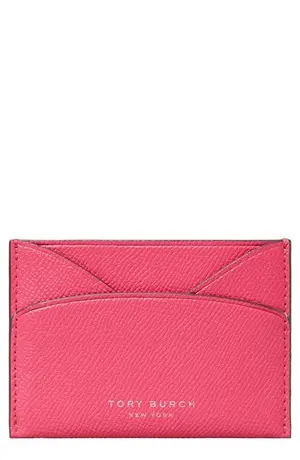 Tory Burch Romy Card Case - Bright Pink