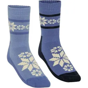 Kari Traa Rusa Wool Crew Socks 2-Pack Sea