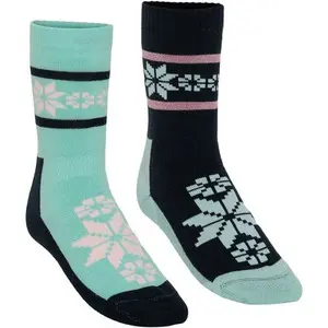 Kari Traa Rusa Wool Crew Socks 2-Pack Wave