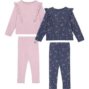 MODERN MOMENTS™ BY GERBER Ruffle Tops And Leggings Set - Purple