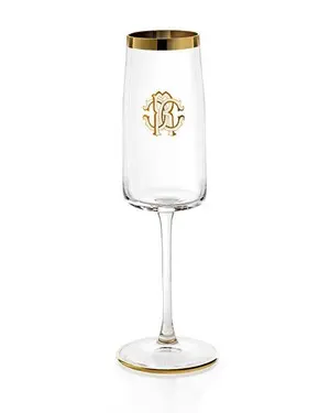 Roberto Cavalli Classic Champagne Goblet - Gold