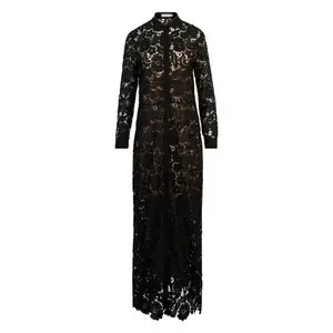 Anne Fontaine Violeta Floral Lace Maxi Dress - White