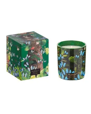 VILA HERMANOS Vila Jungletropia Candle In Jar - Blue Butterfly